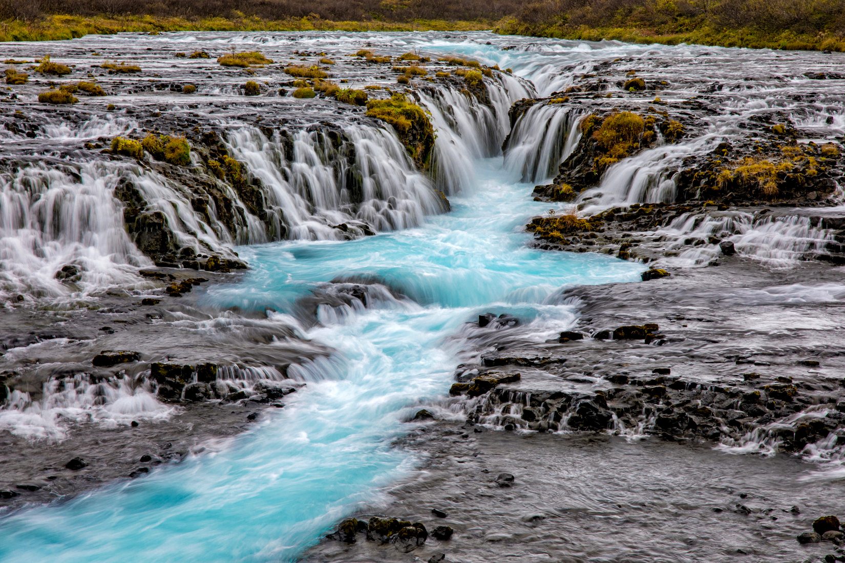 Bruarfoss Waterfall, Iceland