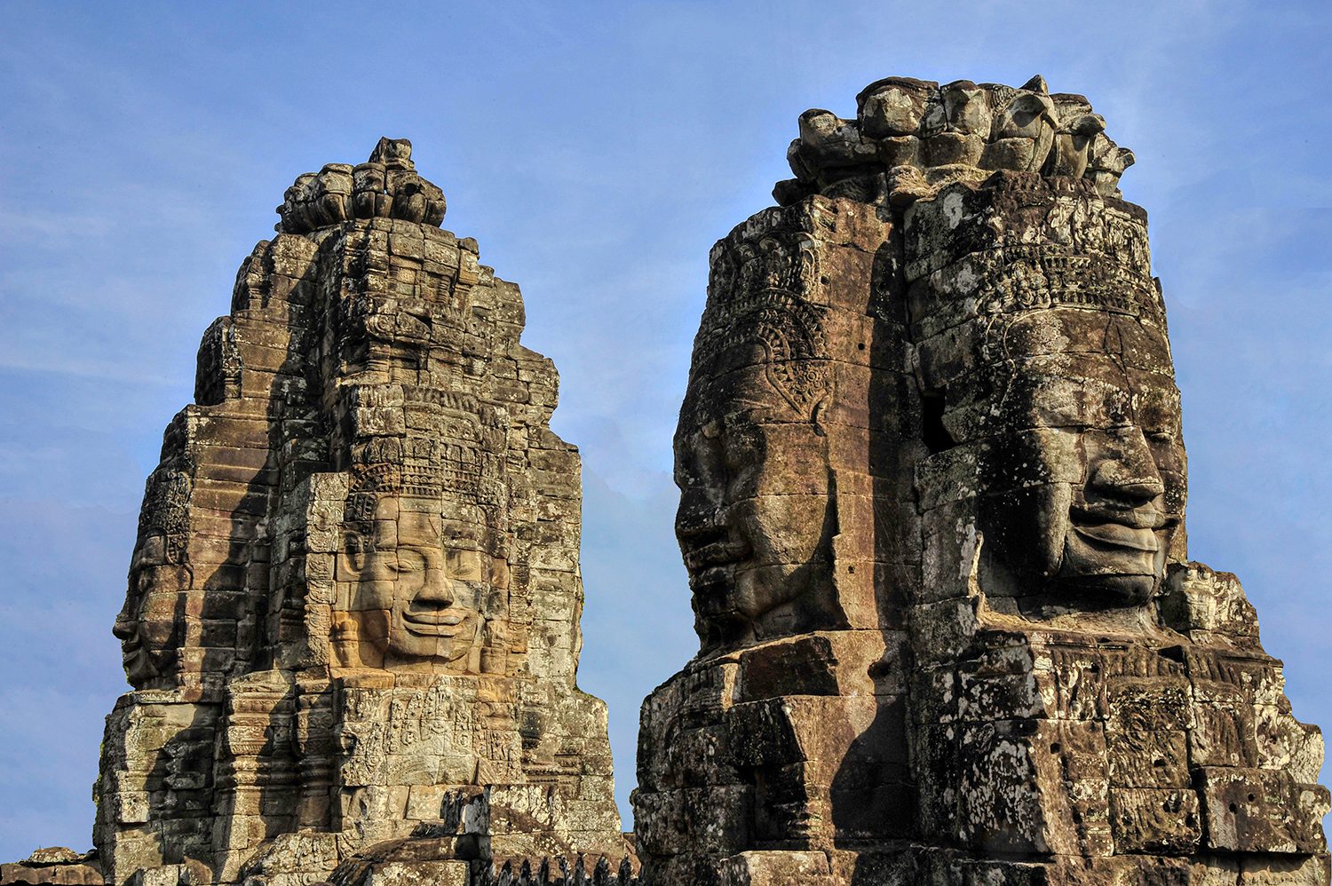 Bayon - Faces of the Bayon, Cambodia