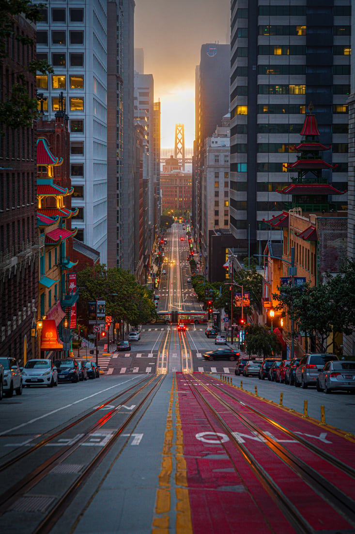 California Street, San Francisco, USA