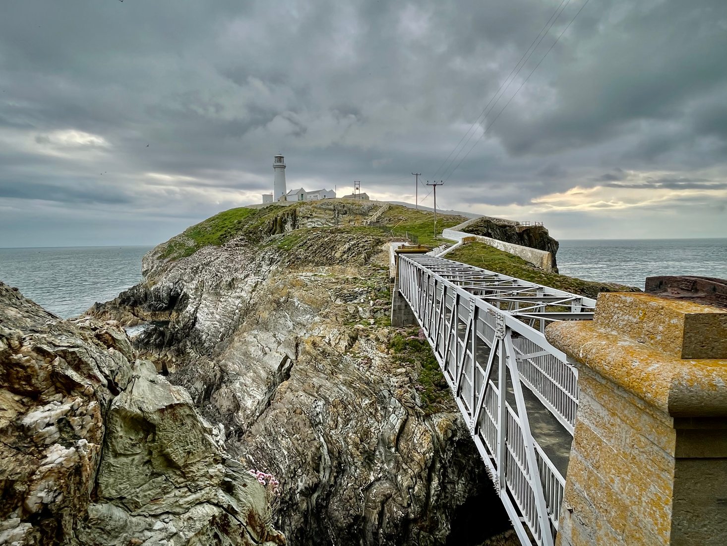 South Stack Lighthouse, Holyhead, Wales, United Kingdom