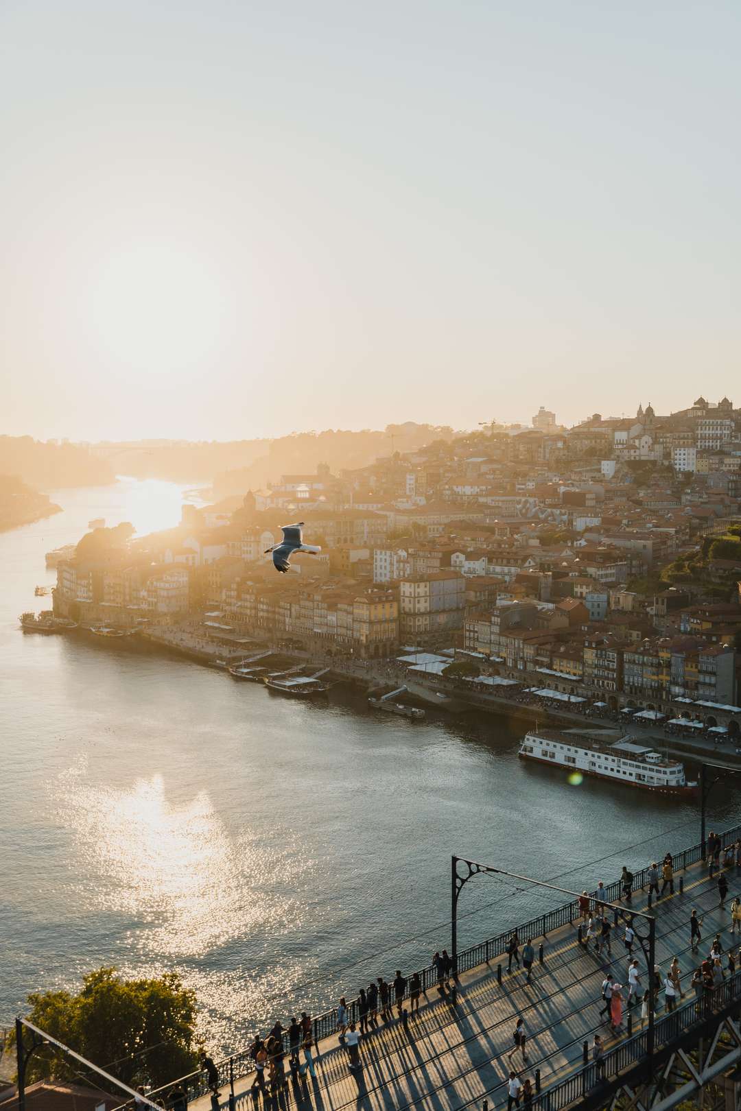 Sunset in Porto, Portugal