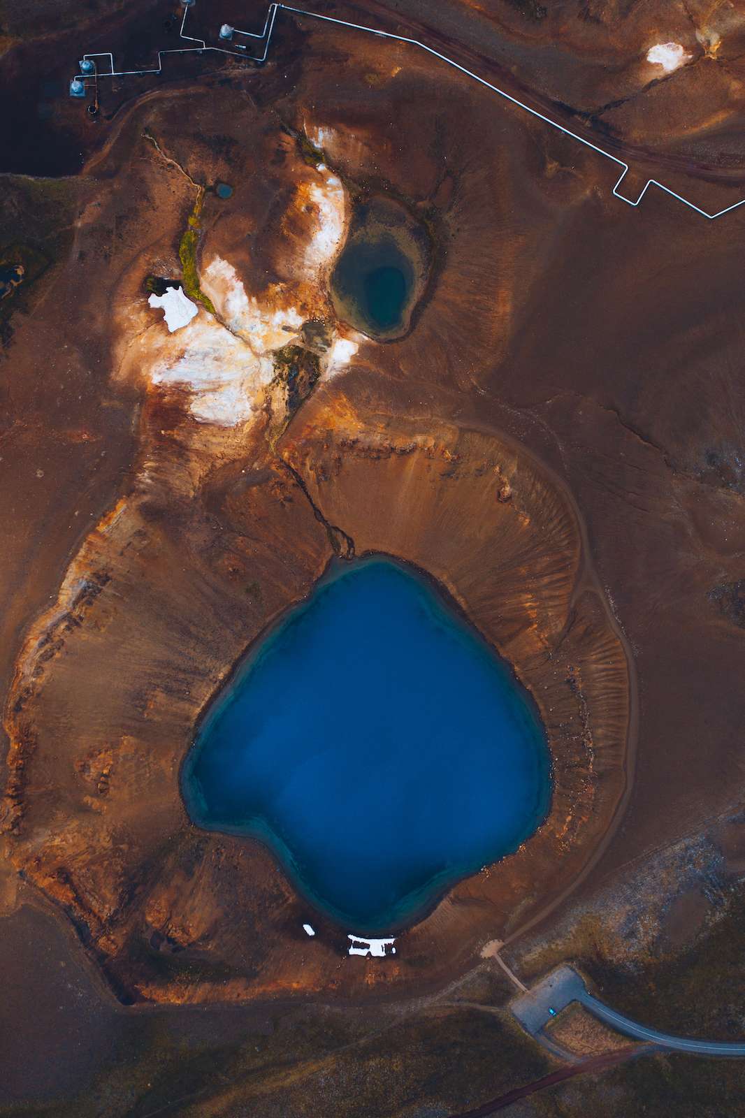 Krafla crater, Iceland