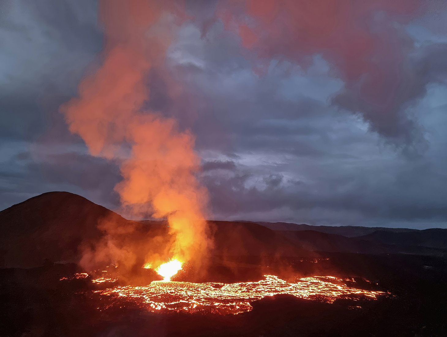 Meradalir Volcano, Iceland