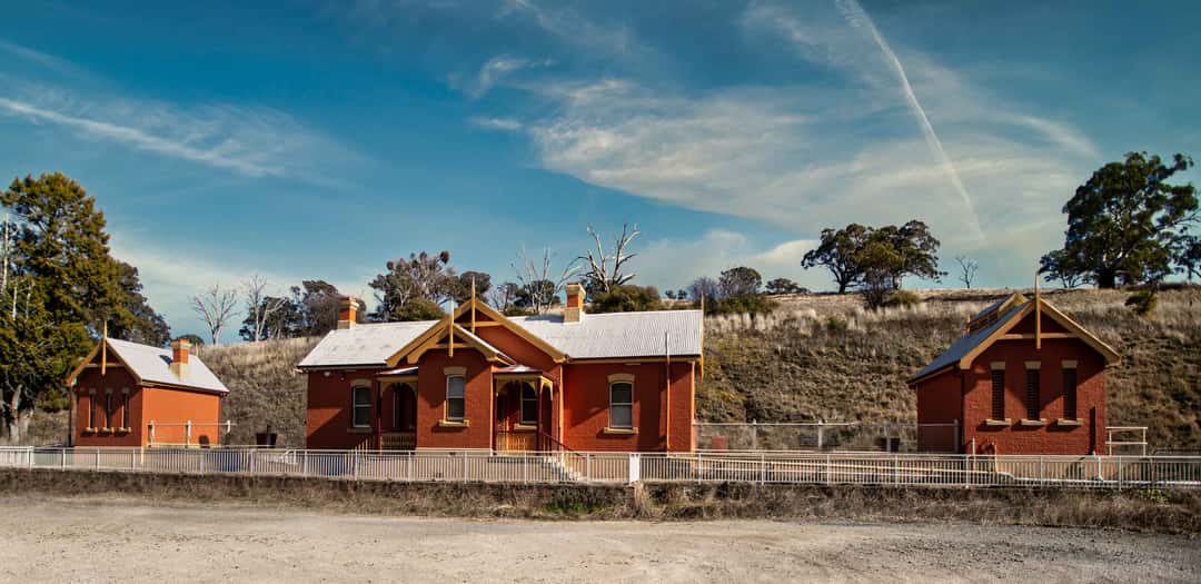 Railway Station Carcoar, New South Wales, Australia