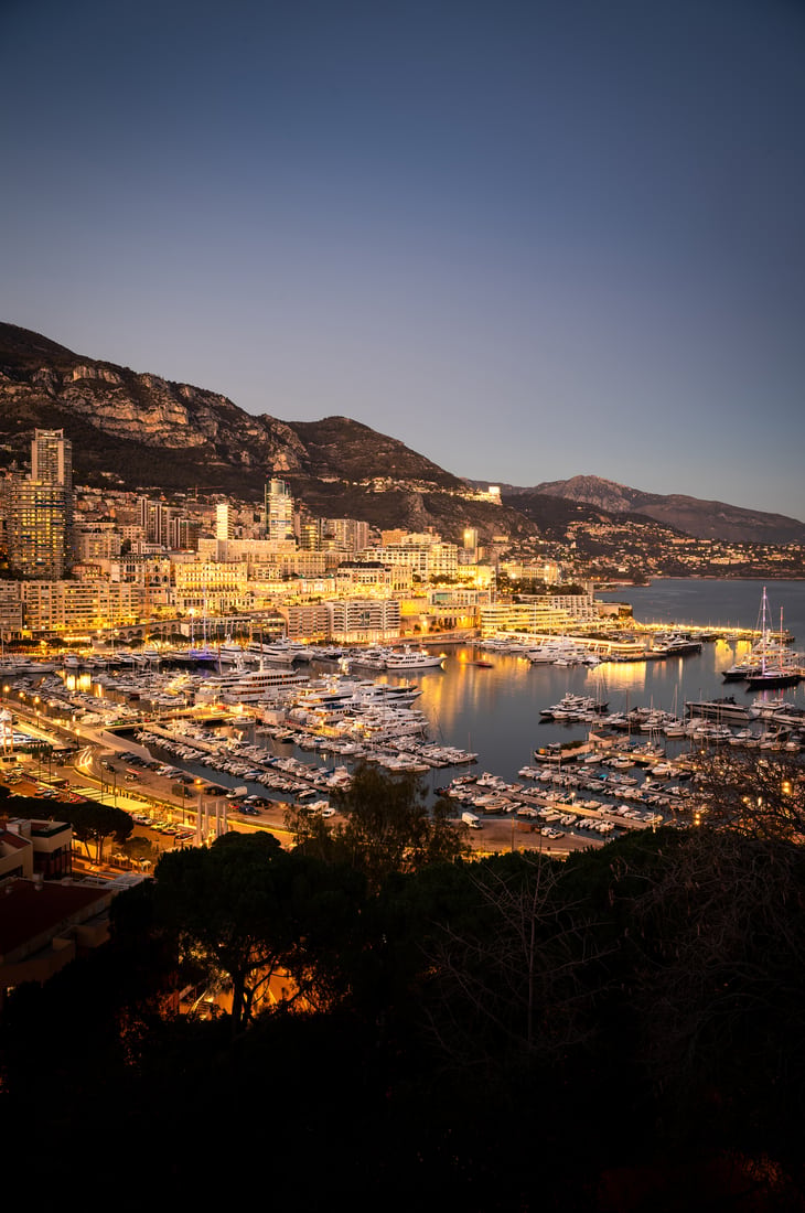 View from Prince's Palace of Monaco, Monaco