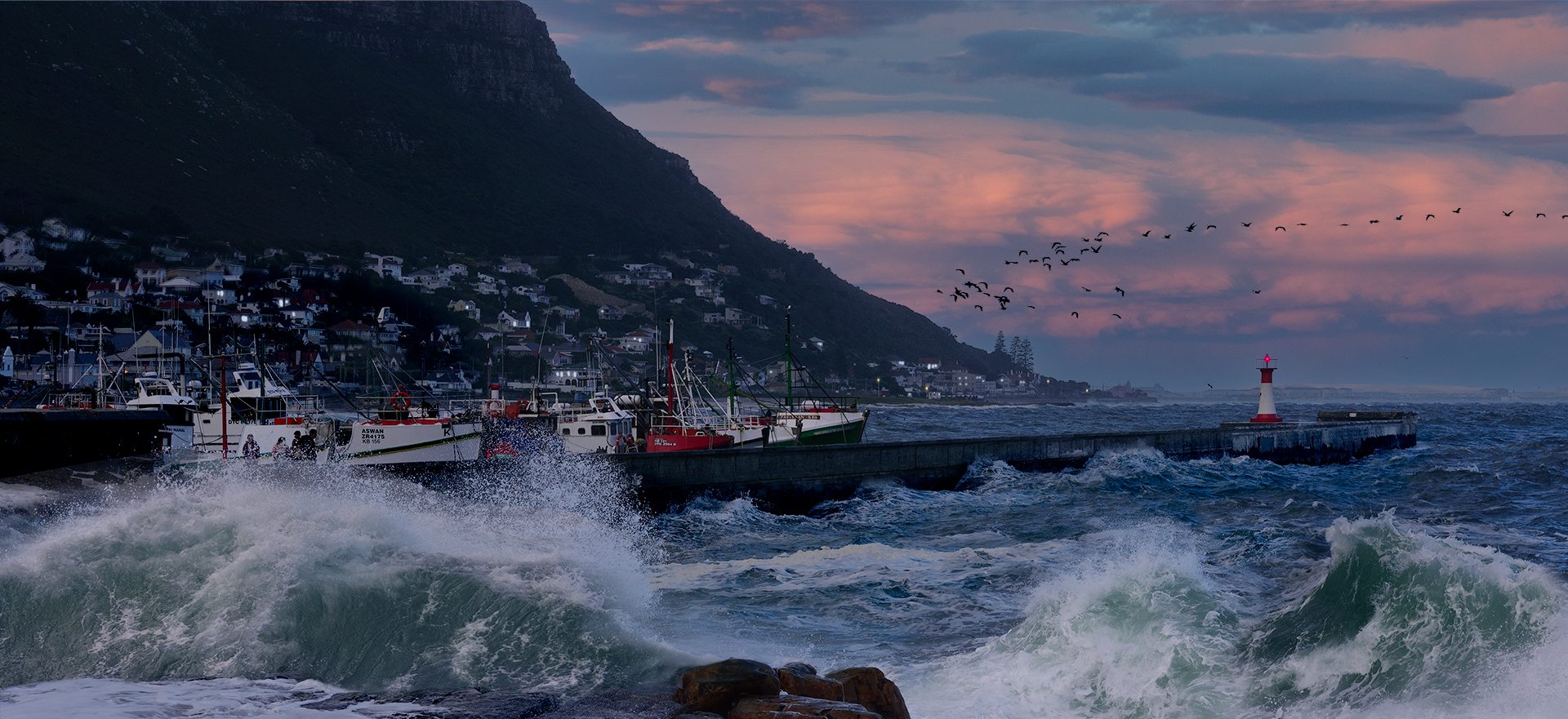 Kalk bay Harbour, South Africa