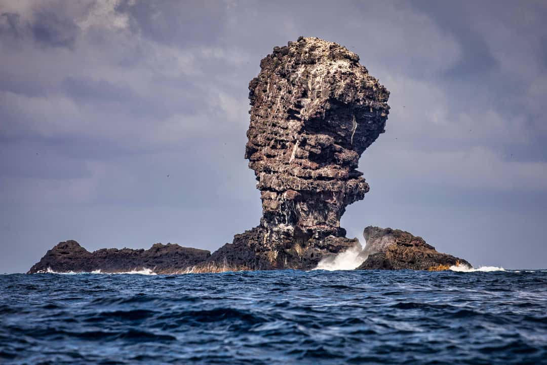 Rock formation, Balls Pyramid, Lord Howe Island, Australia