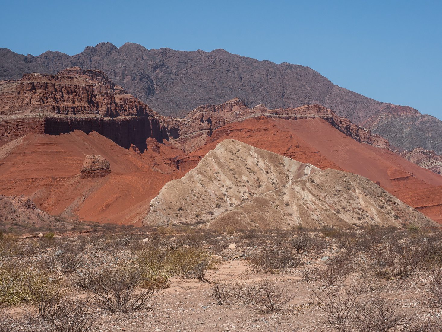 Quebrada de las conchas 'la yesera', Argentina