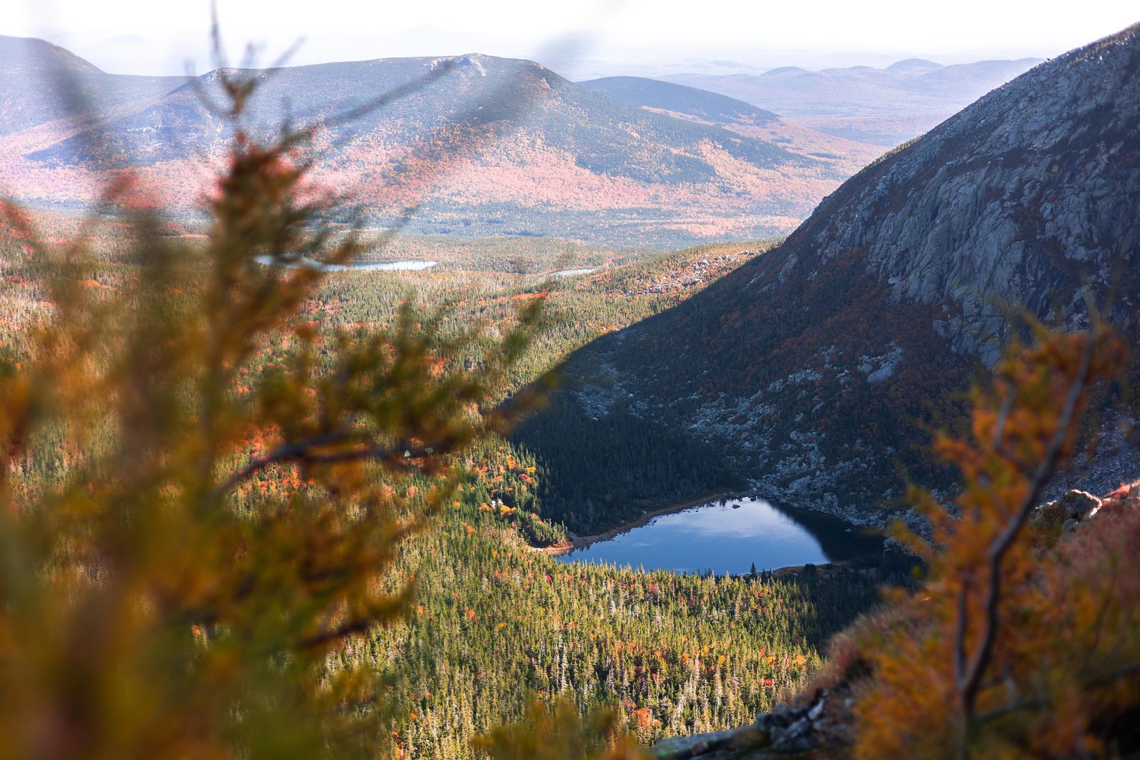 Chimney Pond Overlook Via Cathedral Trail, USA