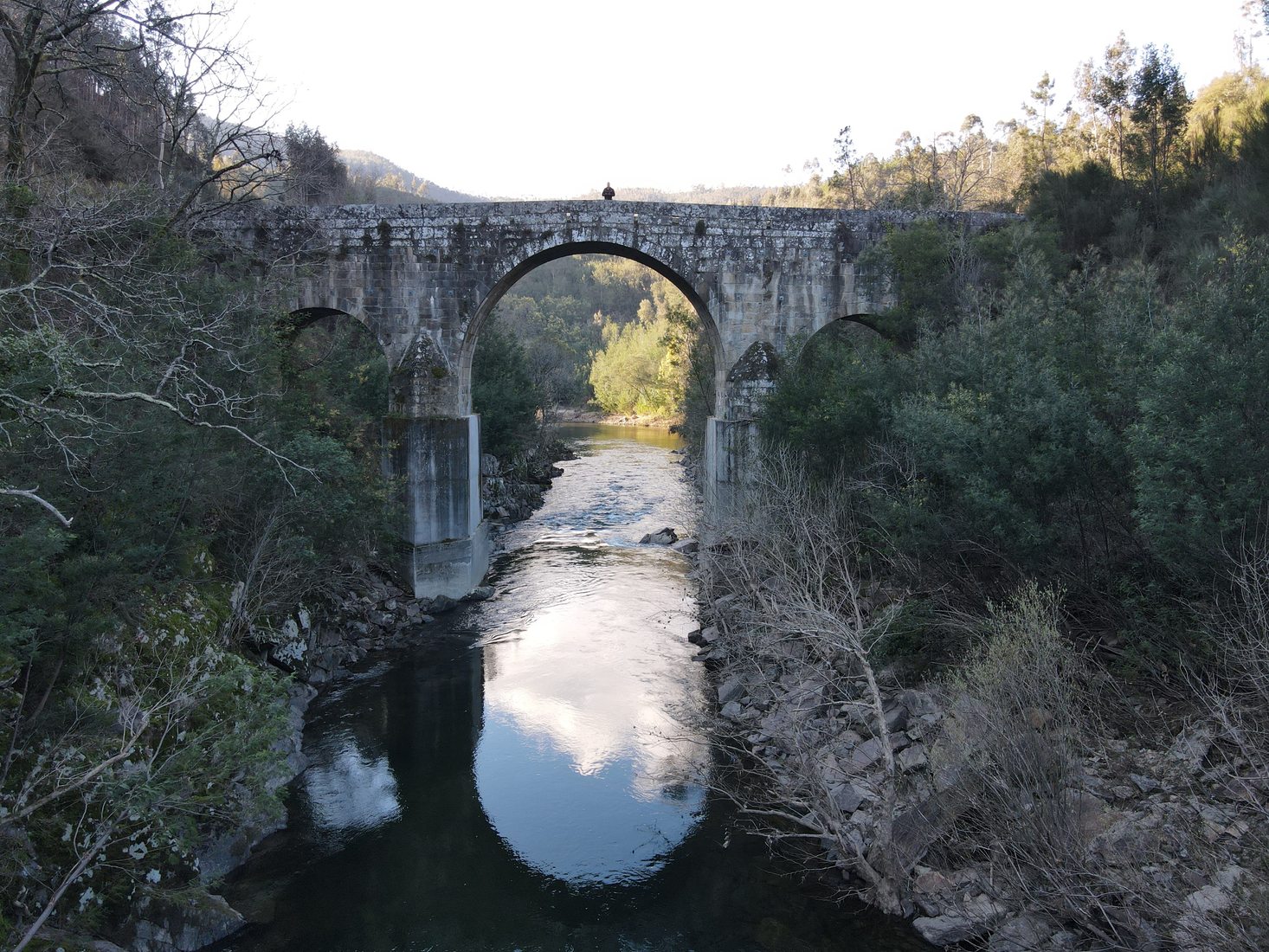 Cunhedo Roman Bridge, Portugal