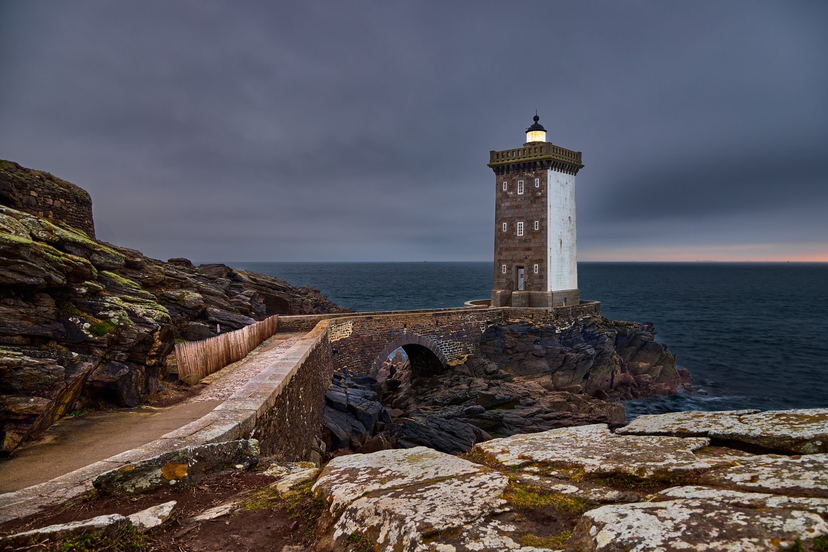 Phare de Kermorvan (lighthouse), France