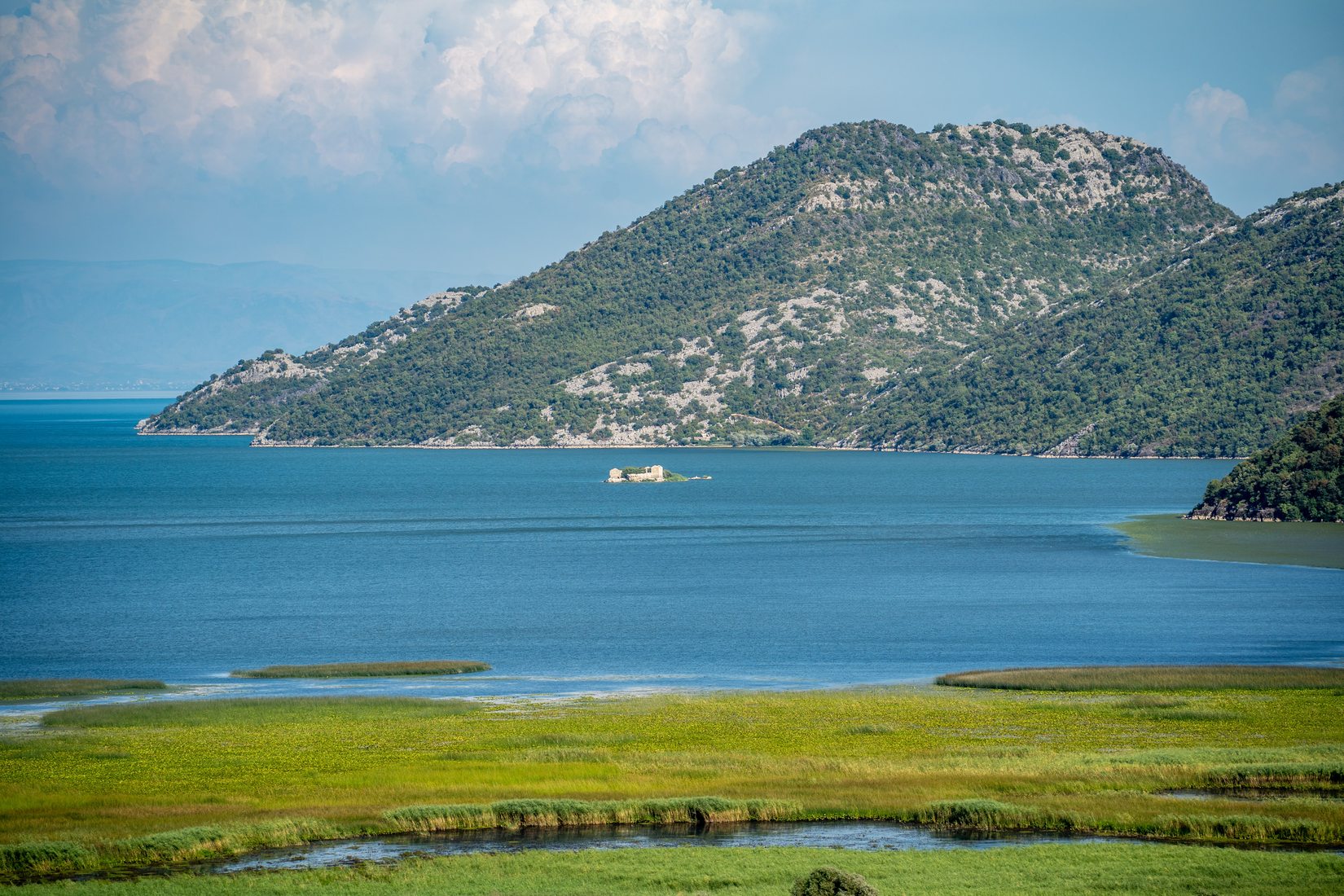 Skadar Lake southeast view, Montenegro