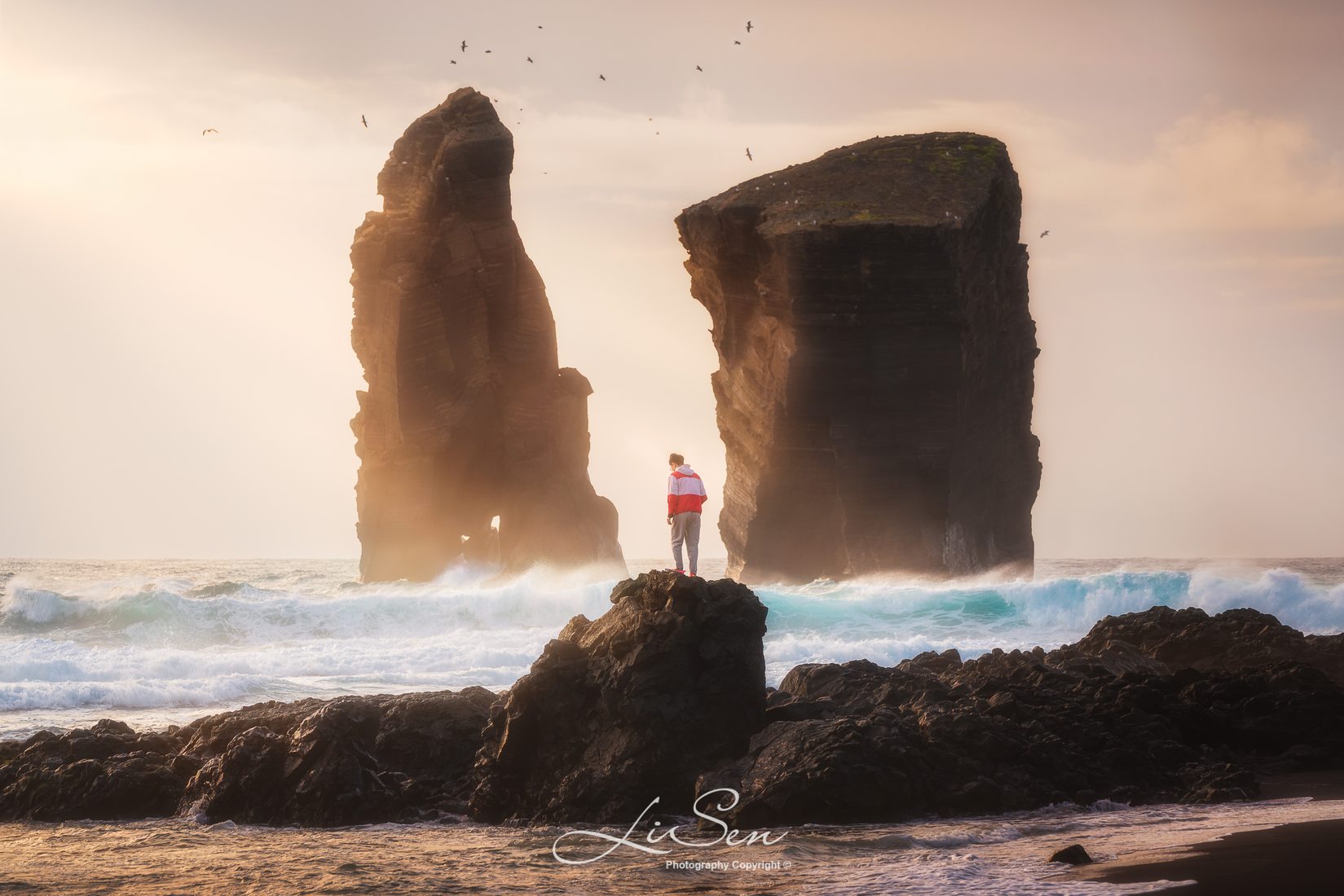 Praia dos Mosteiros, Portugal