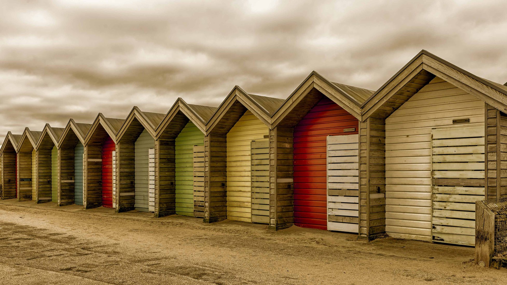 Blyth Beach Huts, United Kingdom