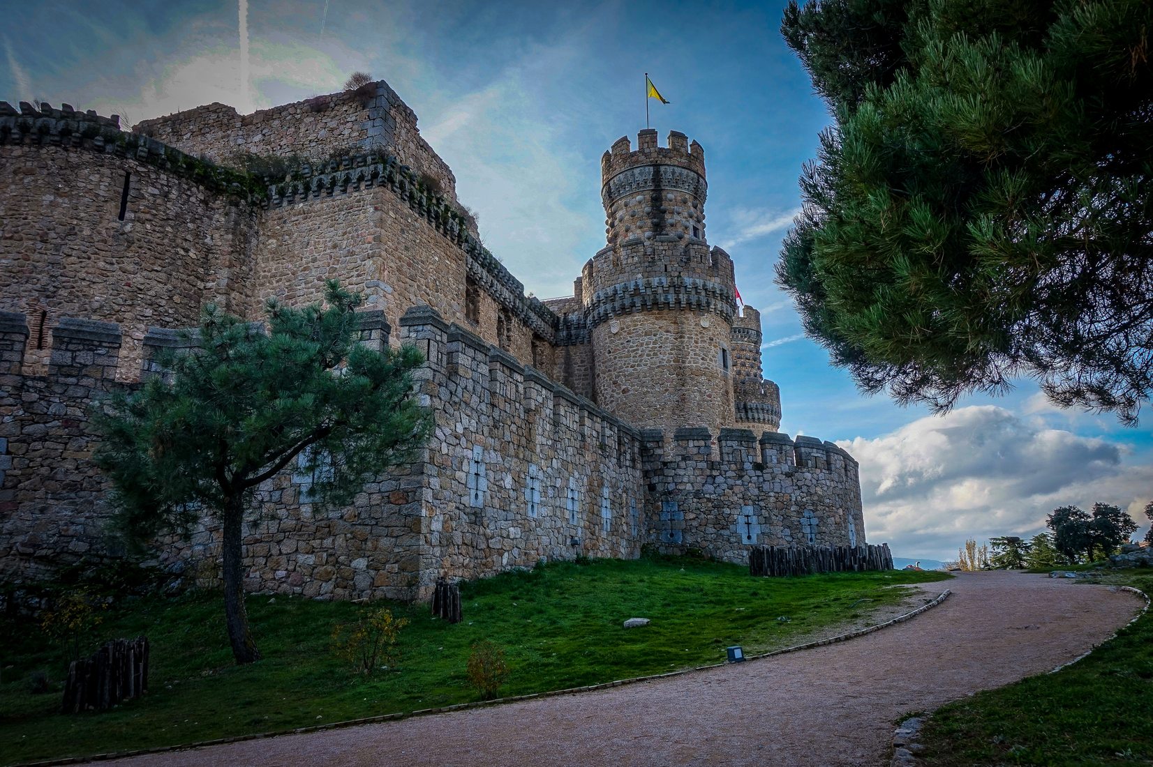 Castle of the Mendoza, Spain