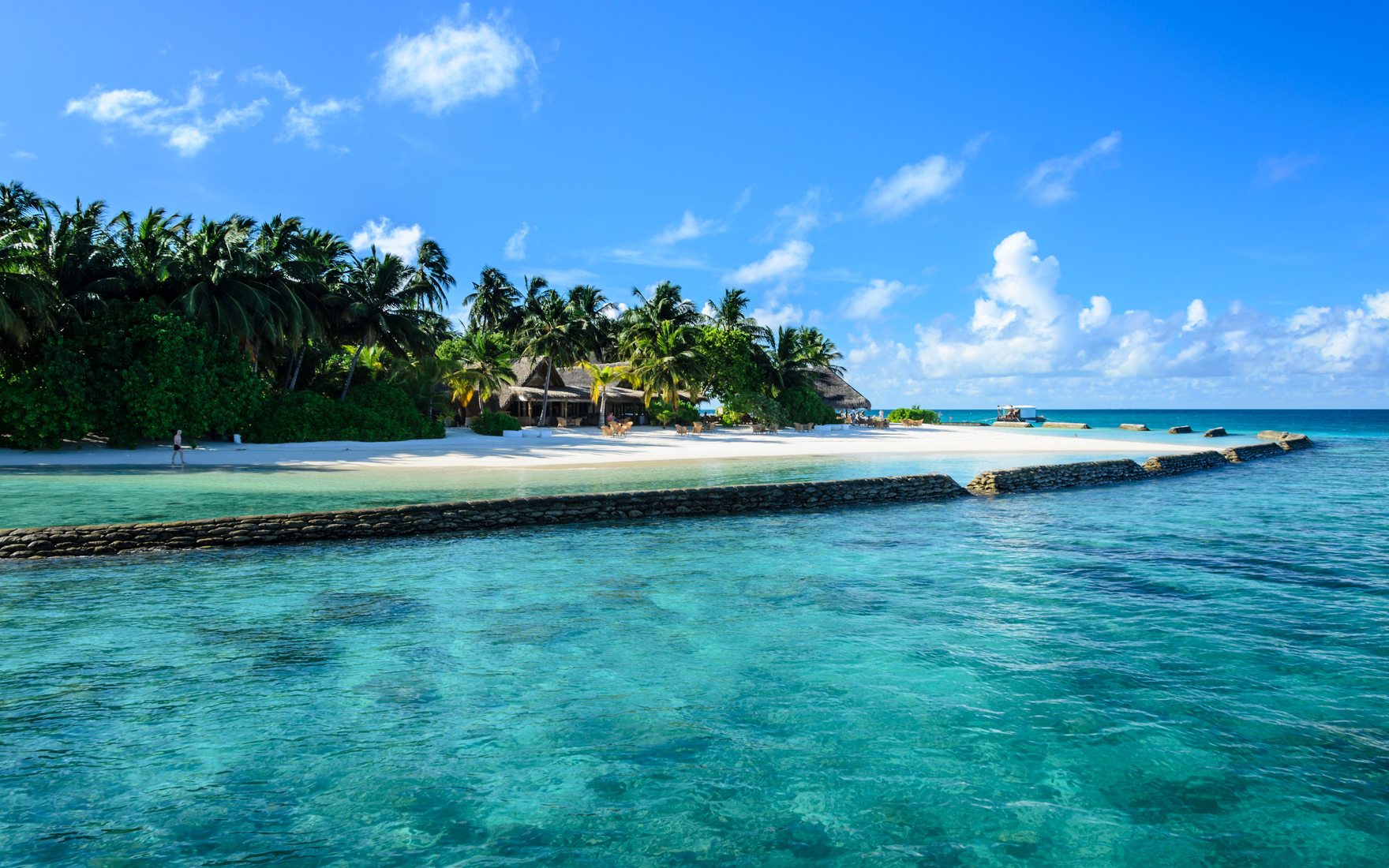 Kuramathi Island Jetty, Maldives