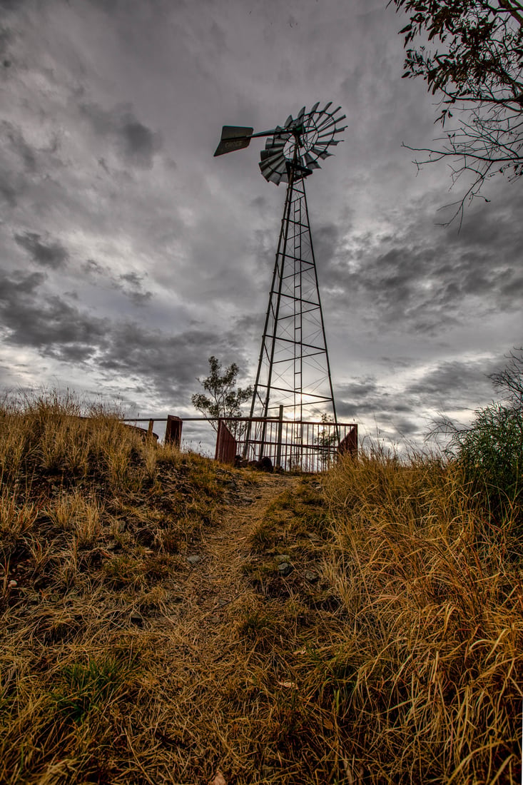Windmill, Arltunga Historical Reserve, NT, Australia