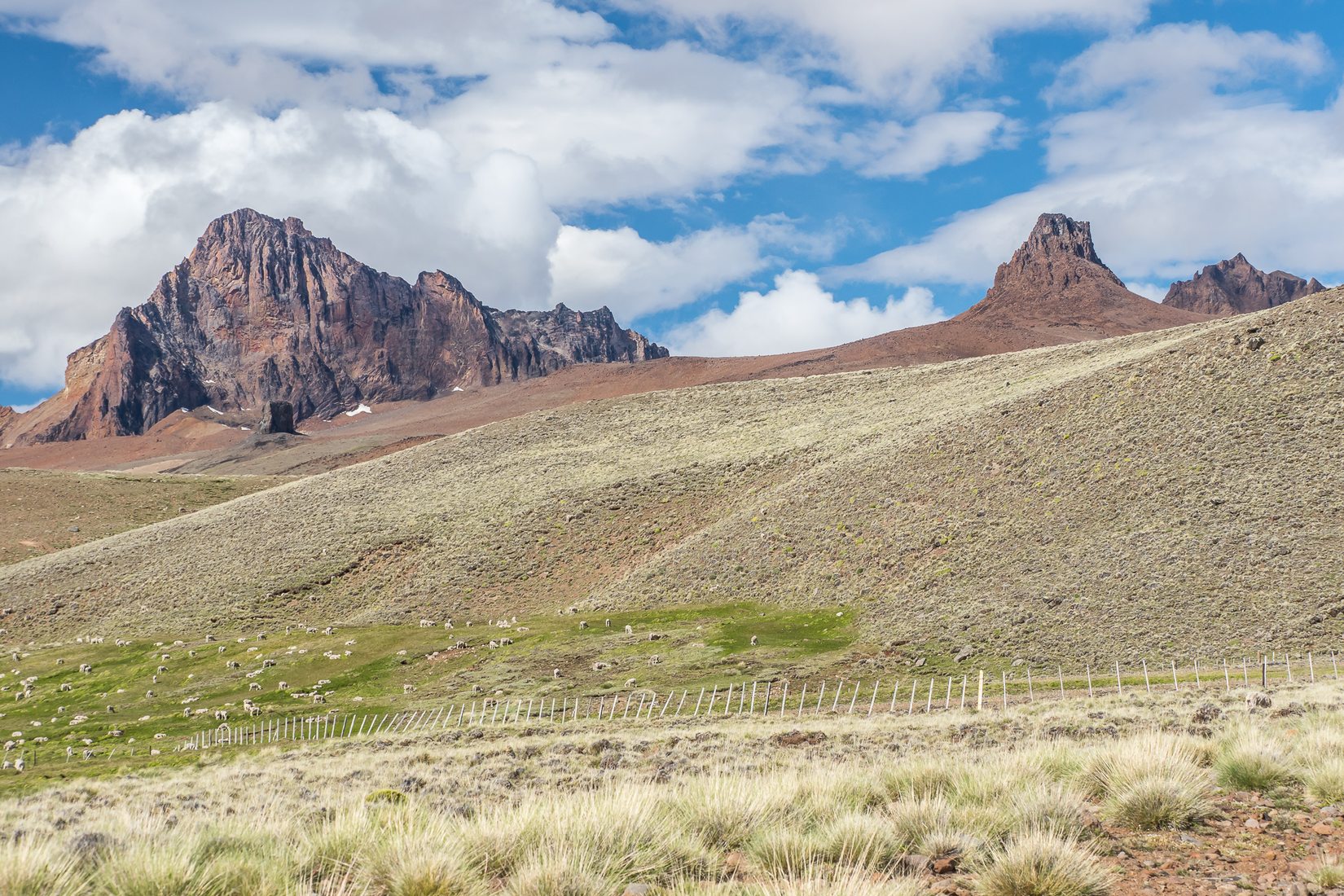 Volcano View west of Monte Zeballos, Argentina