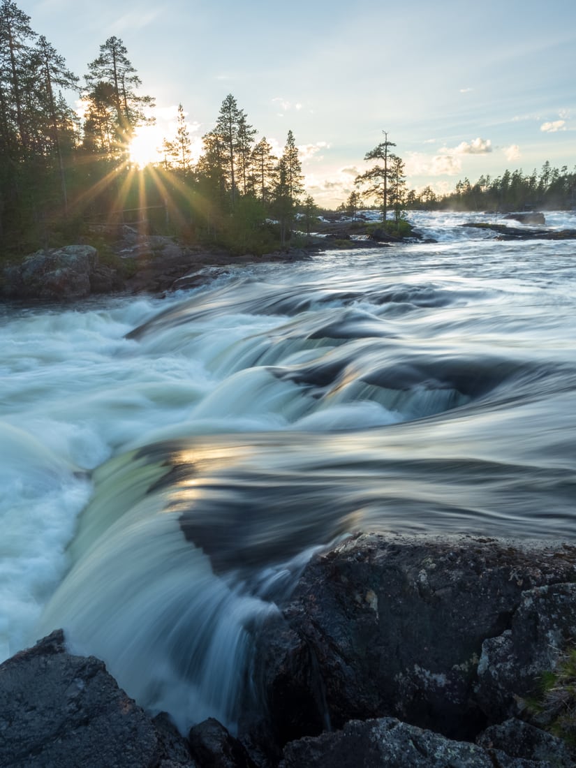 Trollforsen, Piteälven, Sweden
