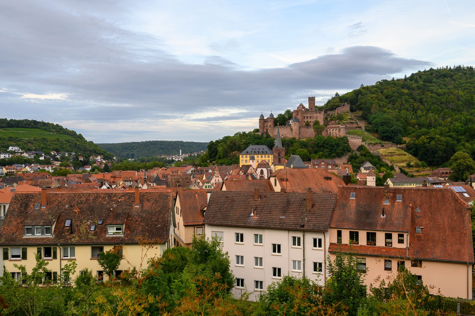 Wertheim Castle - view from the cementry, Germany
