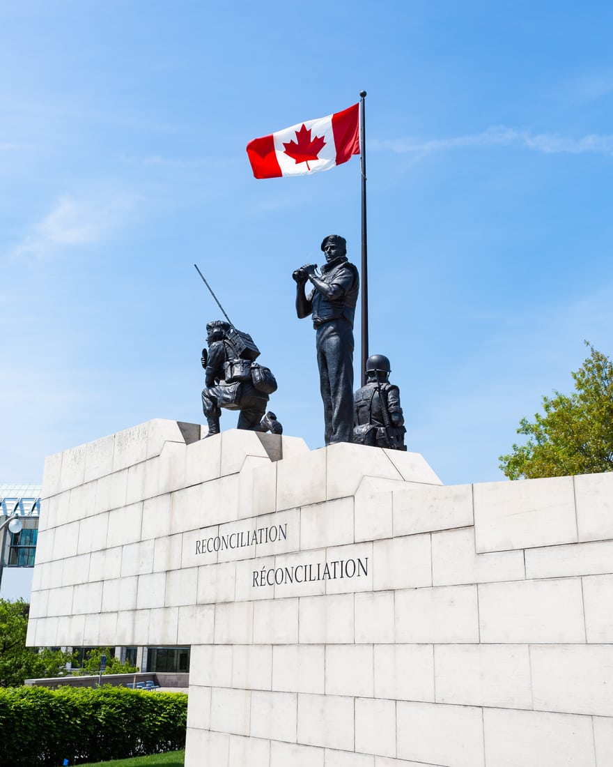The Peacekeeping Monument, Ottawa, Canada