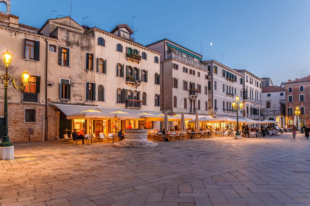 Campo Santo Stefano, Venice, Italy