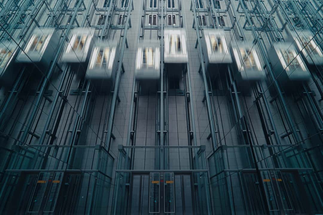 Elevator in Königsbau Passagen, Stuttgart, Germany