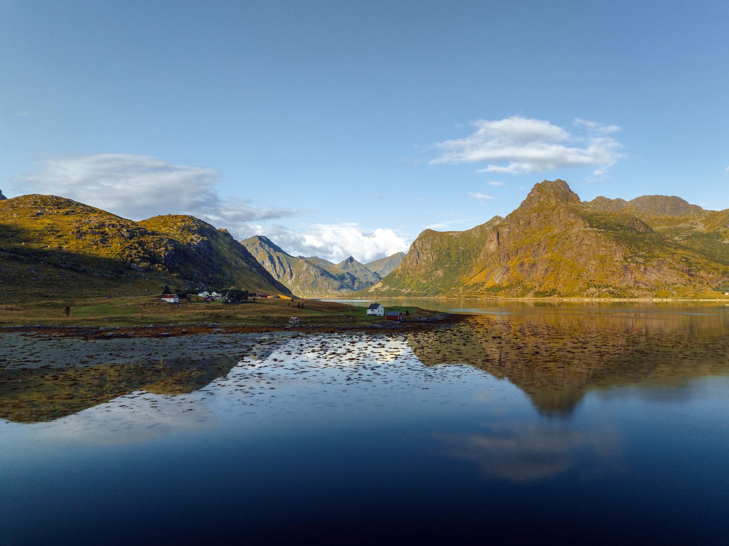 Lofoten Fjord, Norway