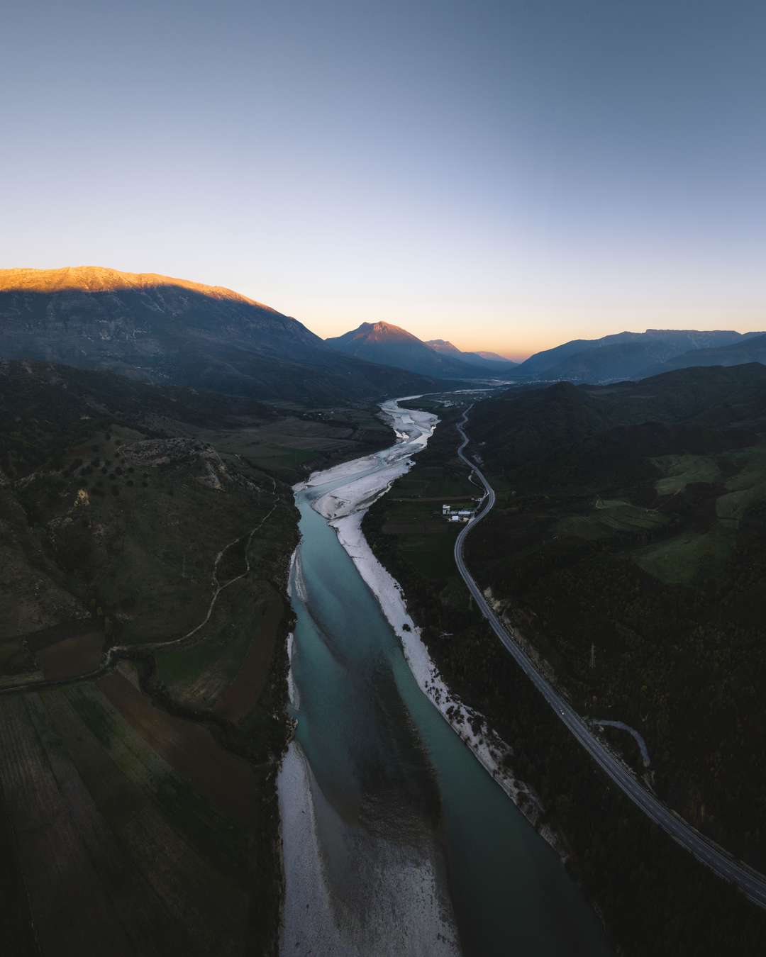 Vjosa River, Memaliaj, Albania