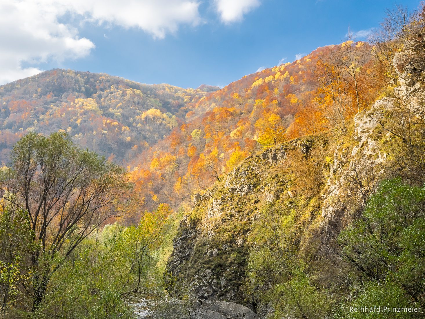 At the Cerna River, Romania