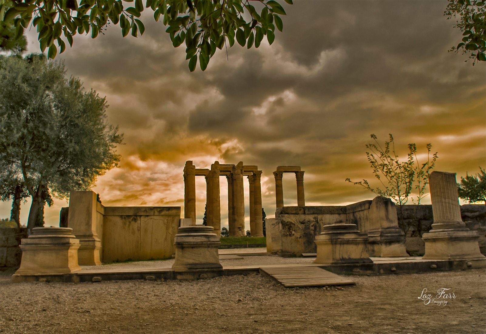 Temple of Olympian Zeus, Valley of the Temples, Agrigento, Italy