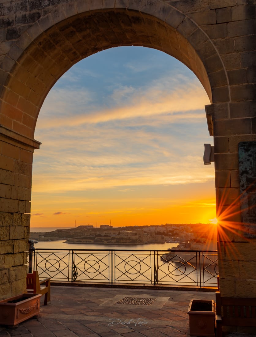 Upper Barrakka Sunrise, Malta