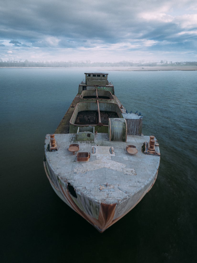 Concrete Vessel Redentin, Germany