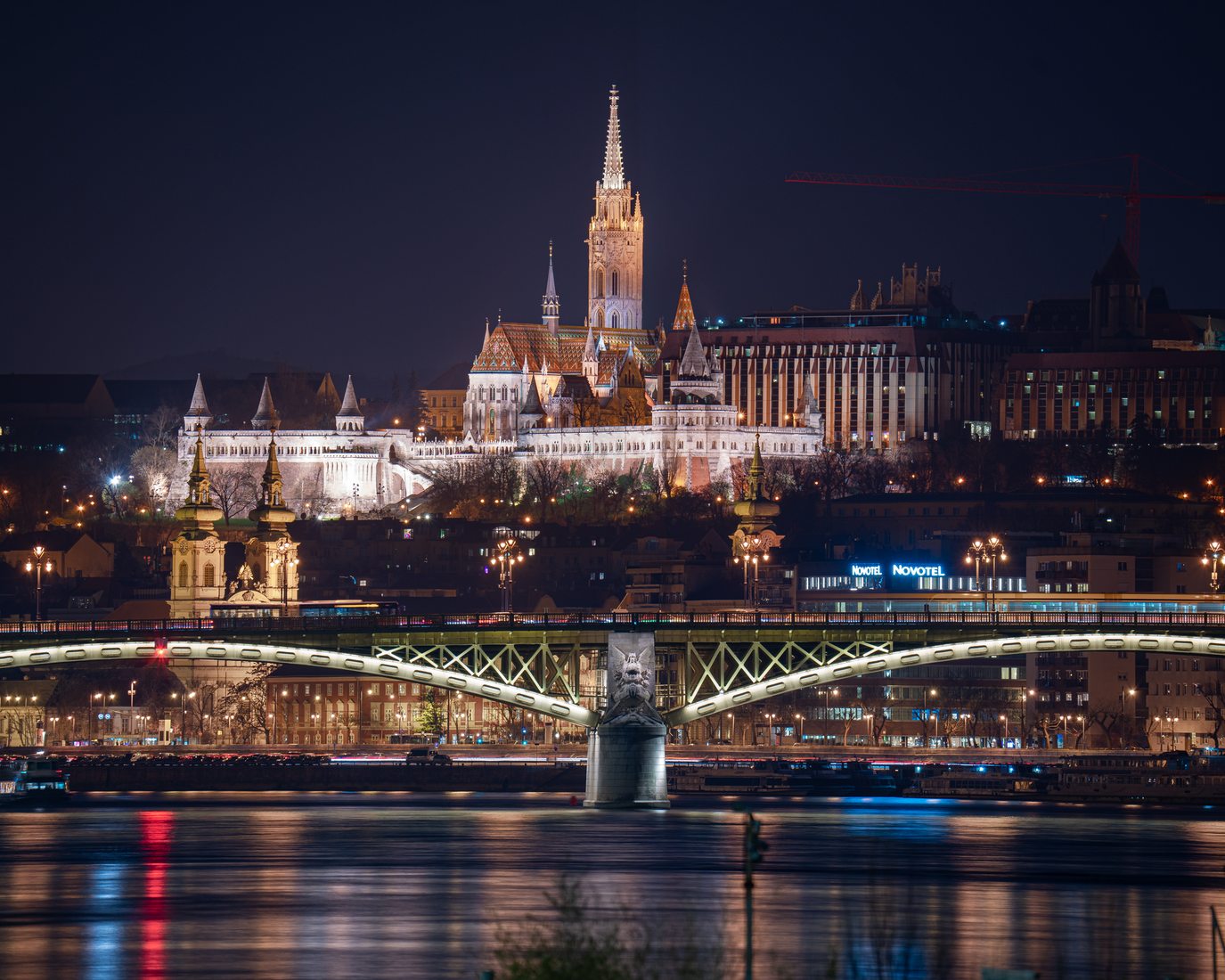 Margit bridge & Fishermans bastion, Hungary