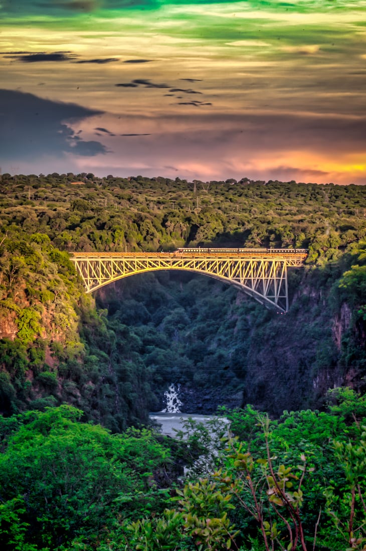 Victoria Falls Bridge, Victoria Falls, Zimbabwe