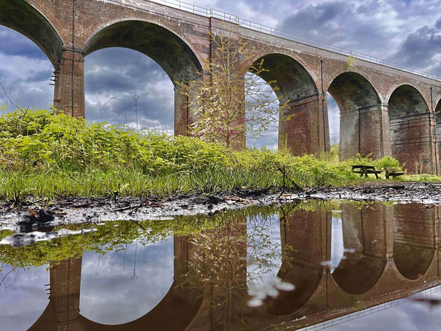 Reddish Vale Viaduct, United Kingdom