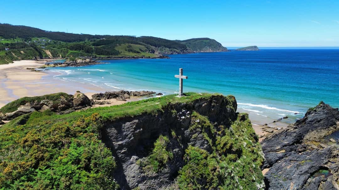 Saint Roman from the valley Cross, Spain