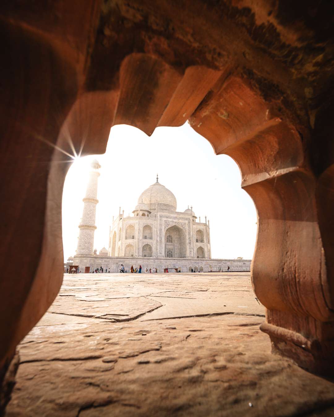 Taj Mahal, Bench Spots, India