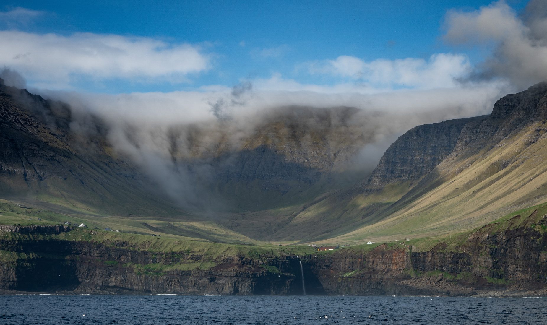 Ferry Sørvágur to Mykines, Faroe Islands