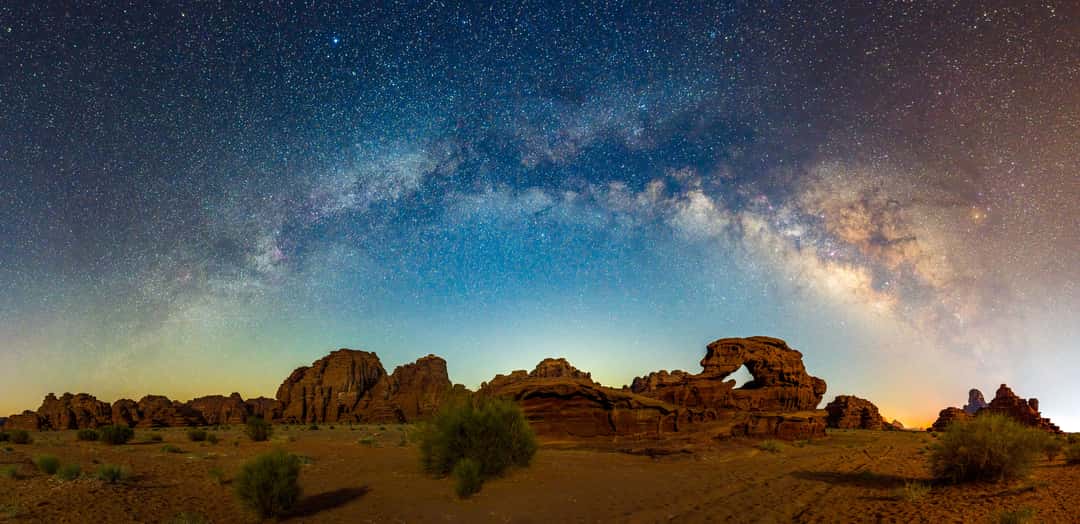 Bajdah Desert near Tabuk, Saudi Arabia