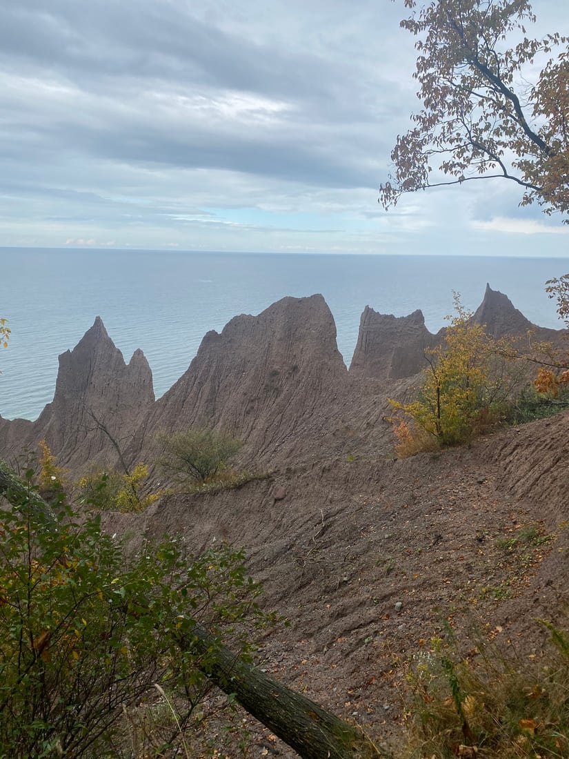 Chimney Bluffs State Park, USA