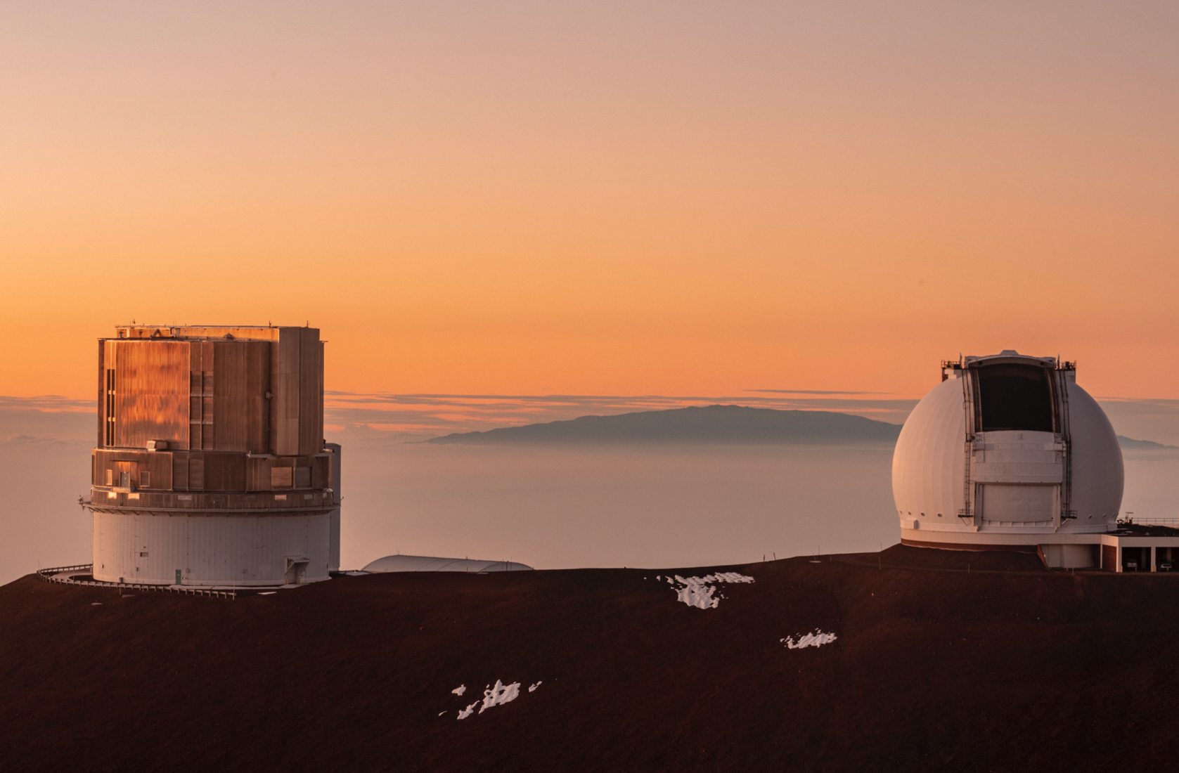 Observatories on Mauna Kea, USA