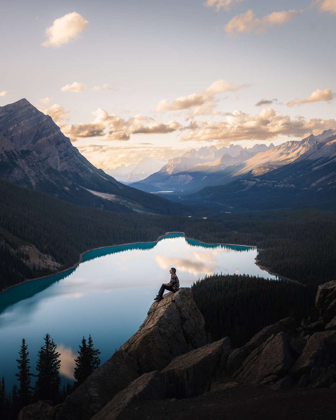 Peyto Lake, Alternative Viewpoint, Canada