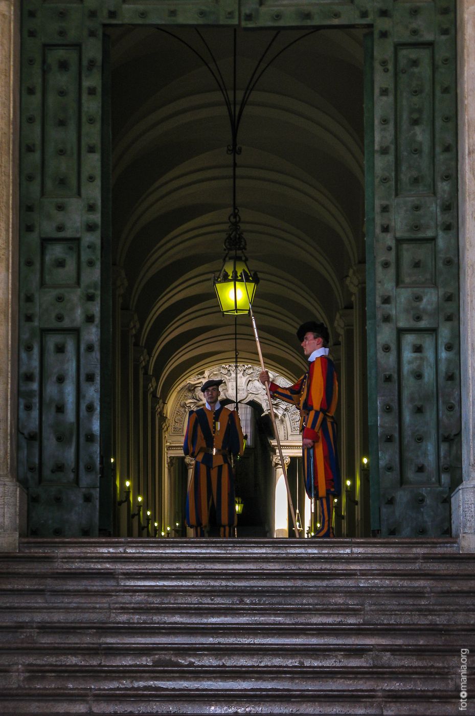 Entrance to Vatican palace, Vatican City State