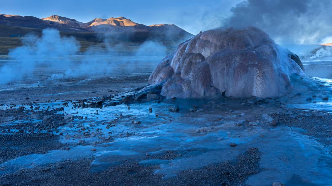 Thermal spring at El Tatio, Chile