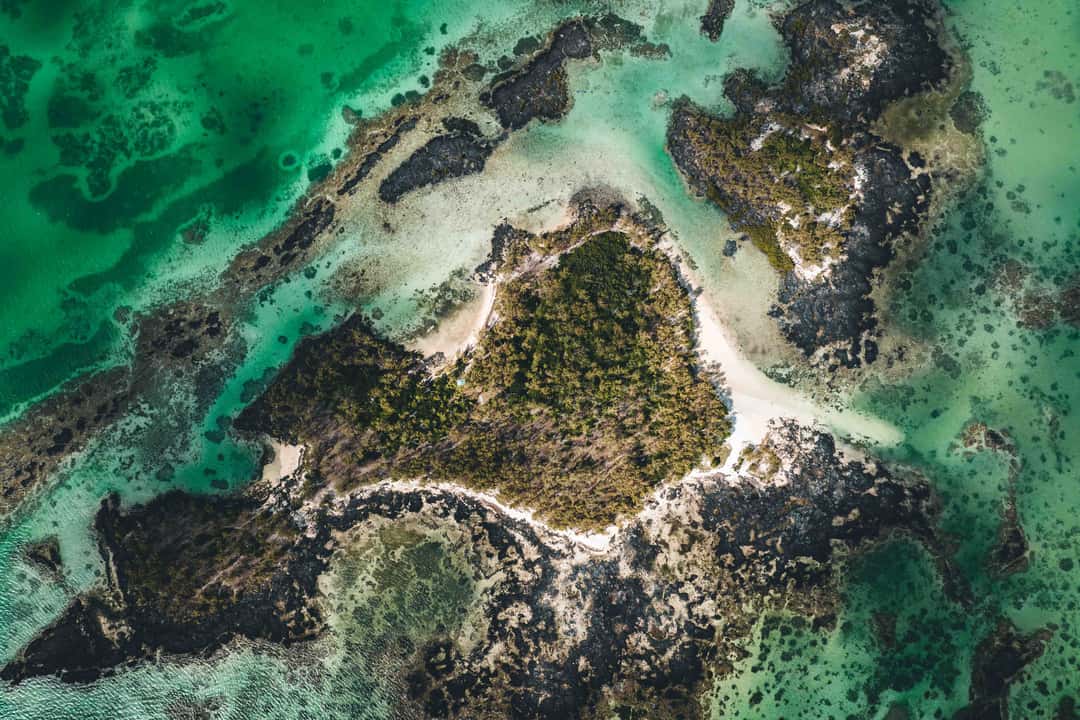 L'îlot Bernache, Mauritius