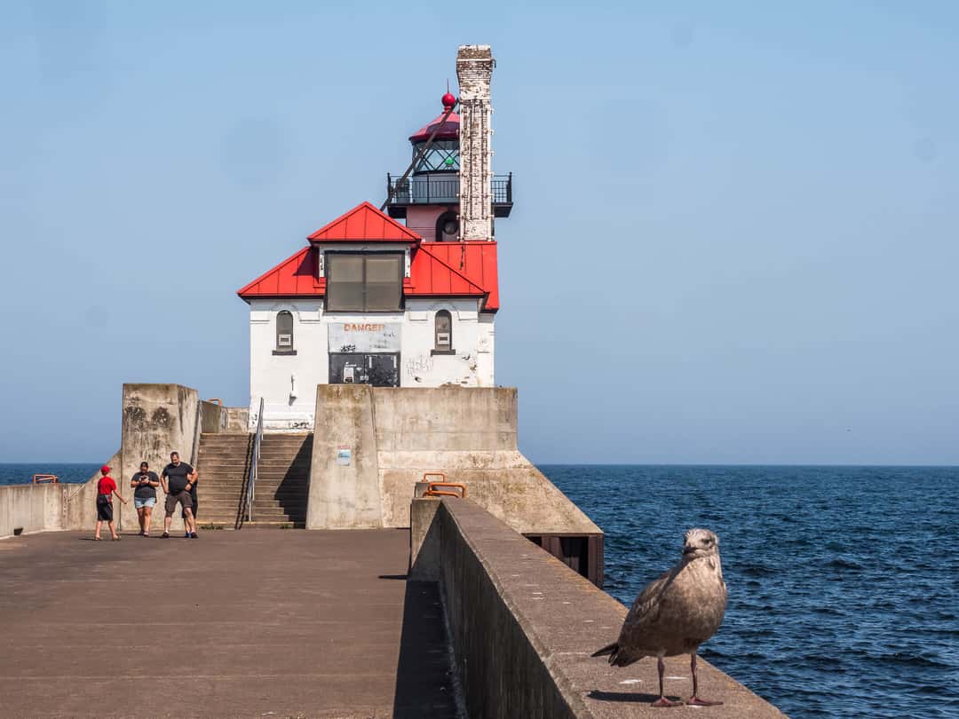 Duluth South Breakwater Outer Lighthouse, USA