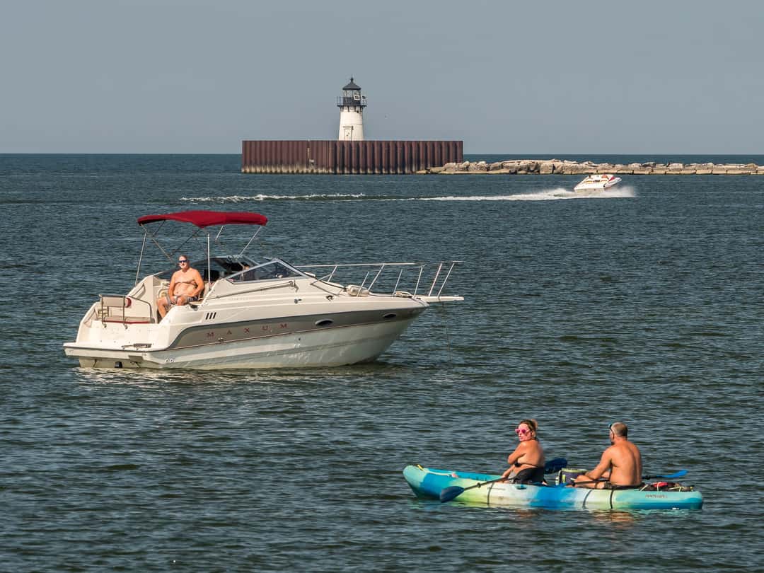 Cleveland East Breakwater Lighthouse, USA
