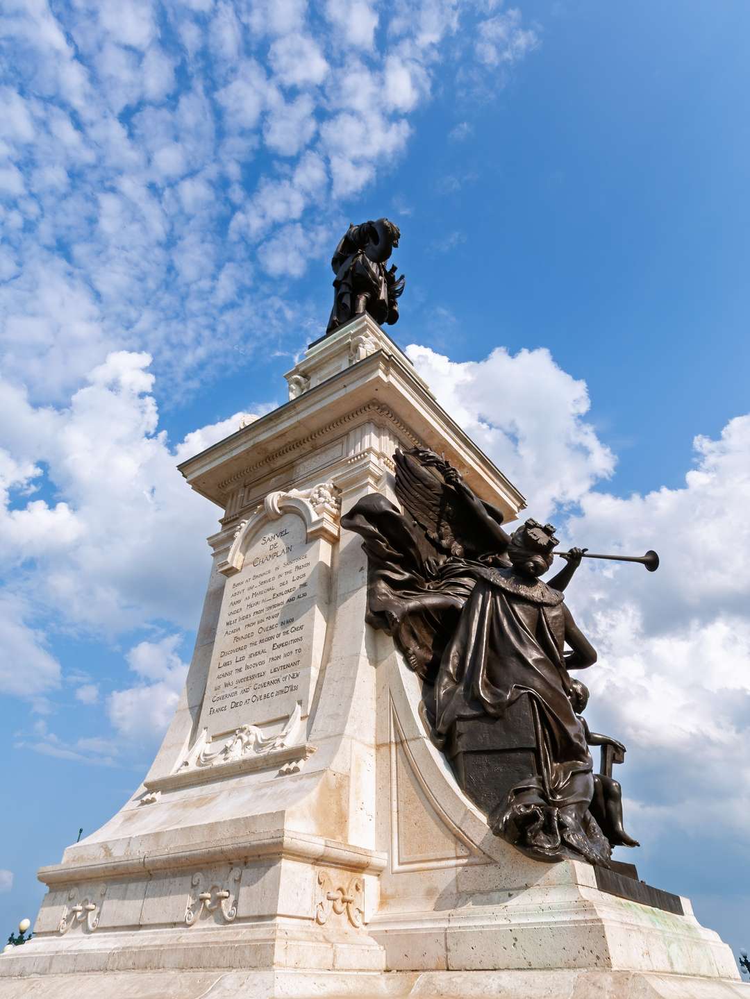 Samuel-De Champlain Monument, Quebec, Canada