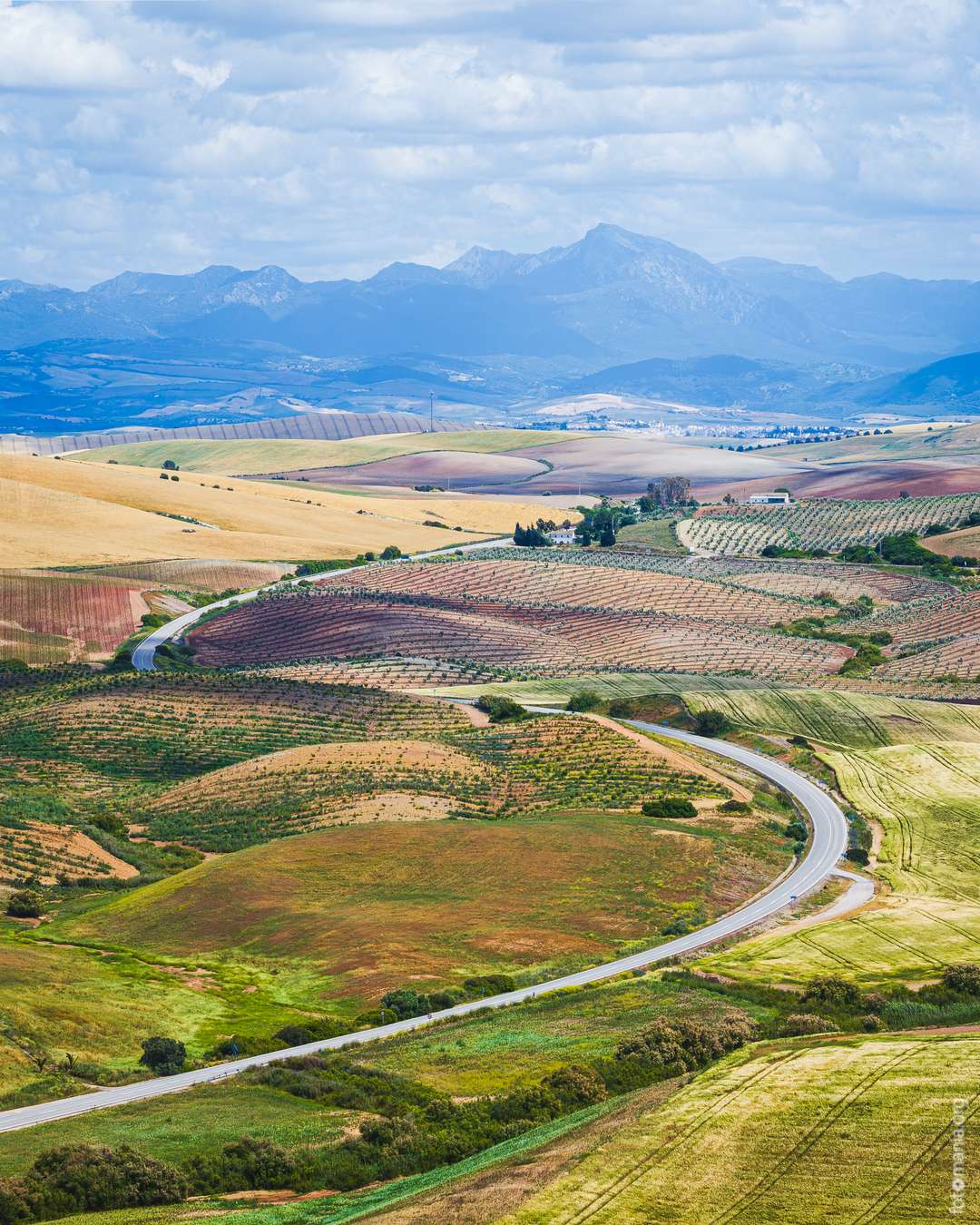A-371 road (drone), Spain
